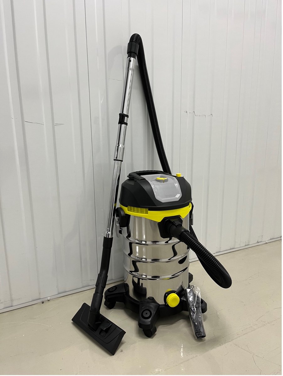 Bouwstofzuiger - Professioneel model - Nat & droog stofzuiger - 30L ...