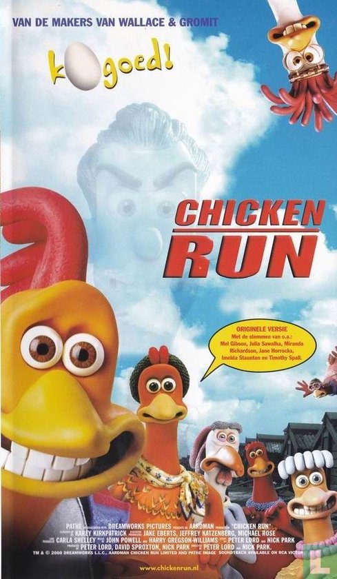 CHICKEN RUN VHS TAPE (Dvd) | Dvd's | bol