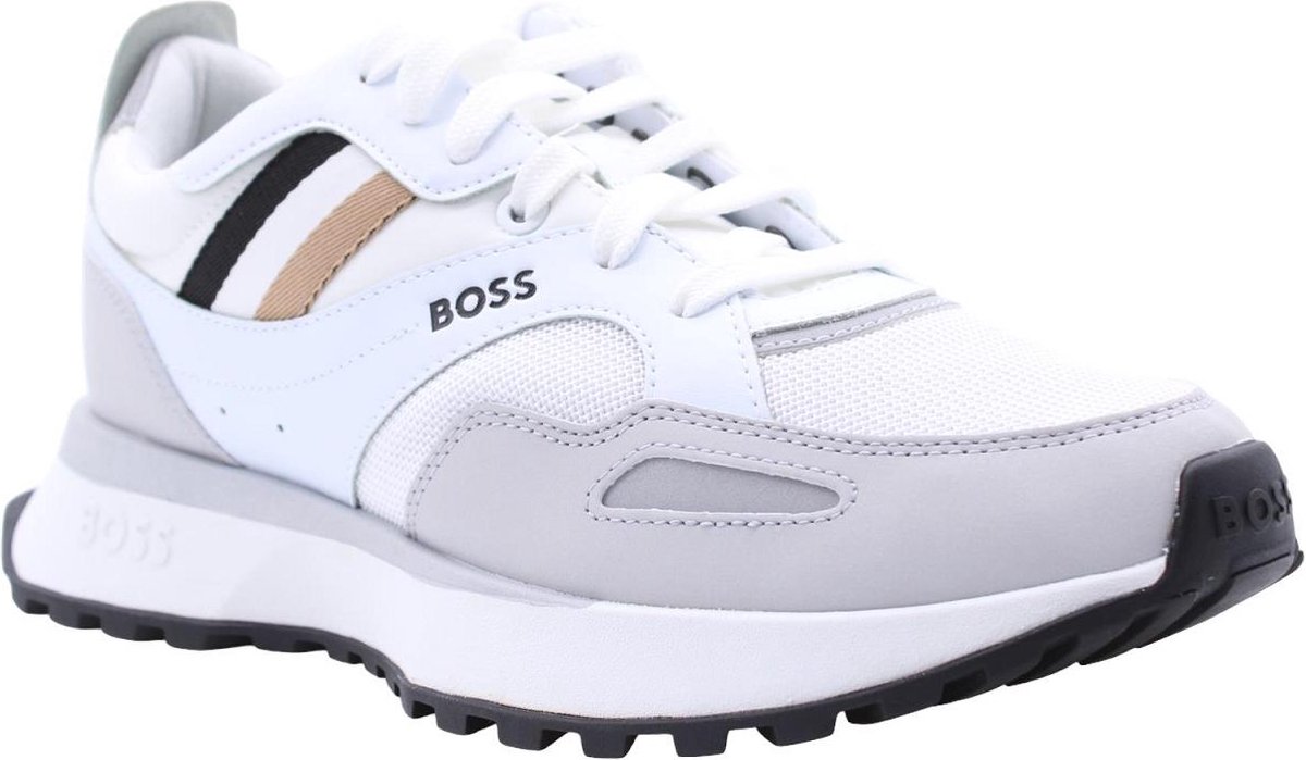 Hugo Boss Sneaker Wit - Maat 41 - Mannen - Lente/Zomer Collectie - Leer ...