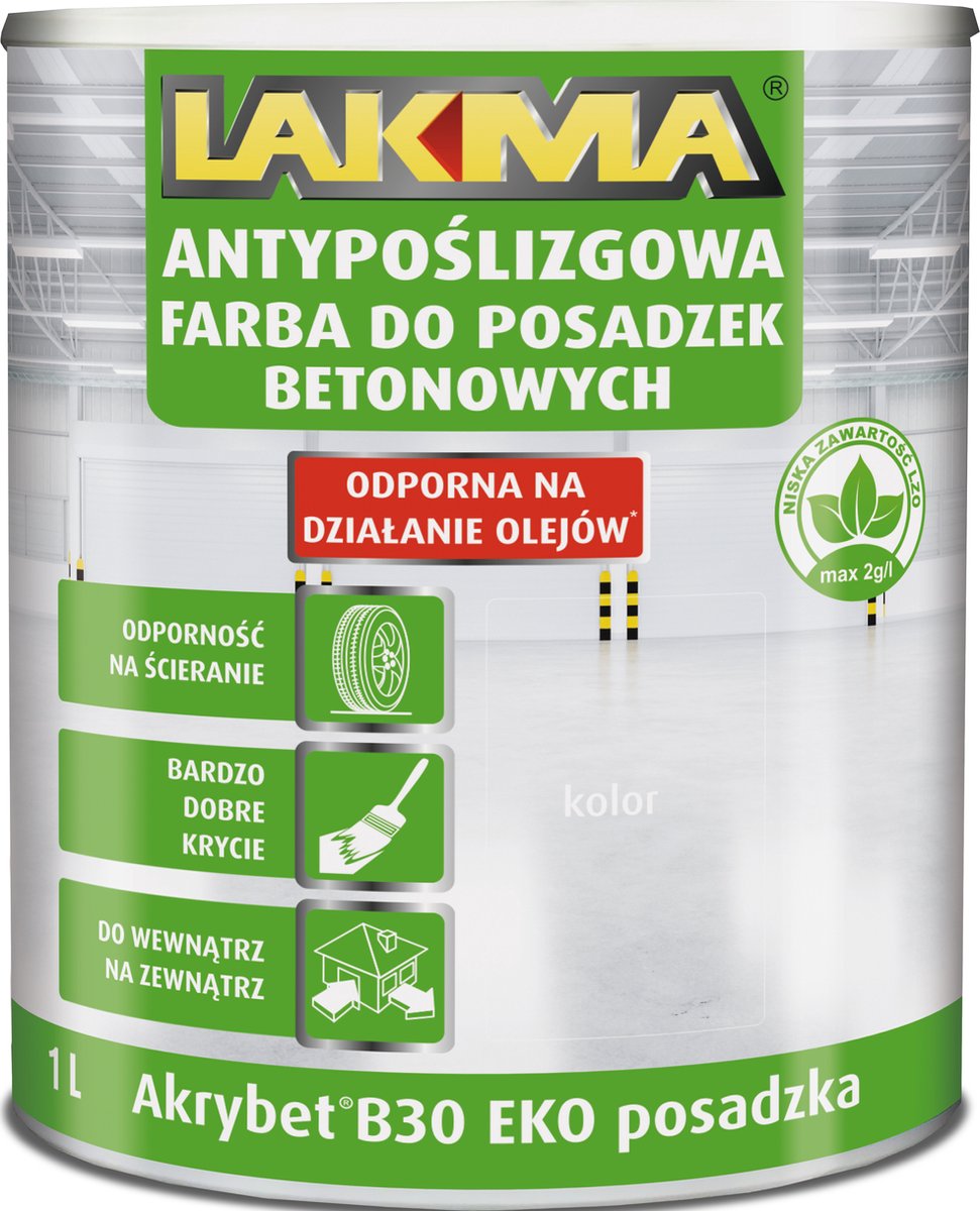 Betonverf, B30 Eco, grijs, blik van 1 liter | bol.com
