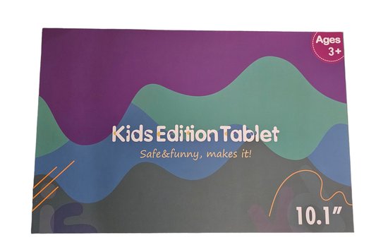 Kindertablet PRO – 10.1 Inch – Android 12 - 64GB – 6000 MAH - 3G RAM – Beschermhoes -... | bol.com