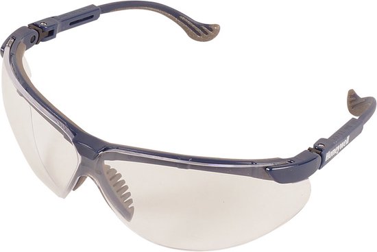 North veiligheidsbril XC Blue helder - 1012879 | bol
