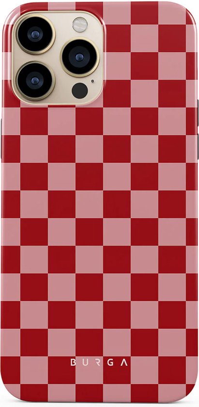 Burga Hoesje Geschikt voor iPhone 13 Pro - Burga Tough Case - rood | bol