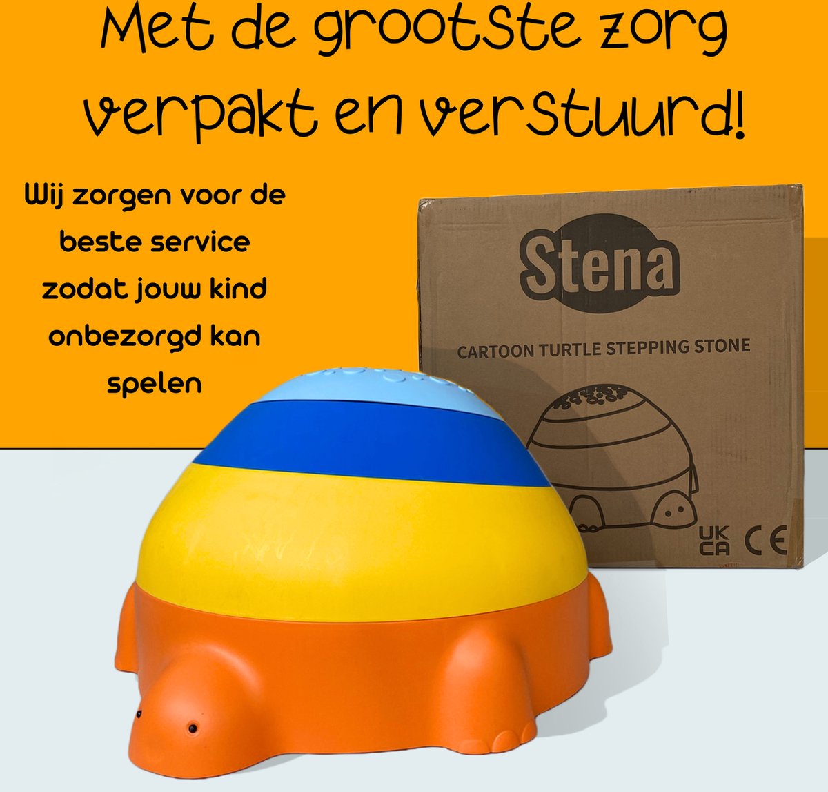 Schildpad Stapstenen - Stapelstenen - Rivierstenen - Voor Kinderen ...