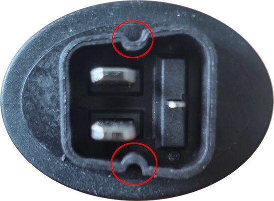 Stella Type 3 lader – 42V 2A – Ovale Laadplug met inkepingen (let op ...