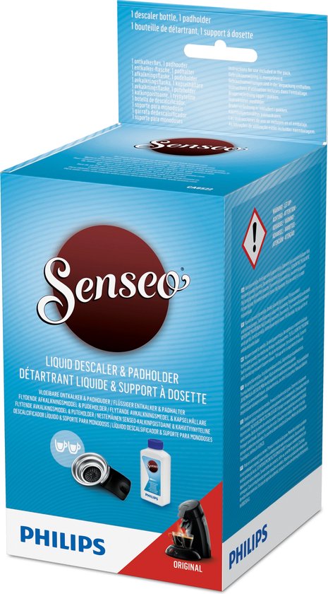 Philips Senseo CA6522/02 - Ontkalker en dubbele padhouder voor Senseo ...