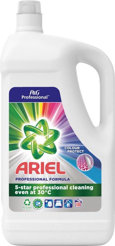 Ariel - Proffesional - Vloeibaar Wasmiddel - Color - 100 wasbeurten - 5 liter | bol.com