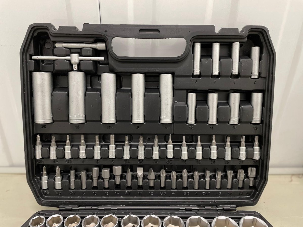 Doppenset - 108 delig - Hoge kwaliteit - Professionele doppenset ...