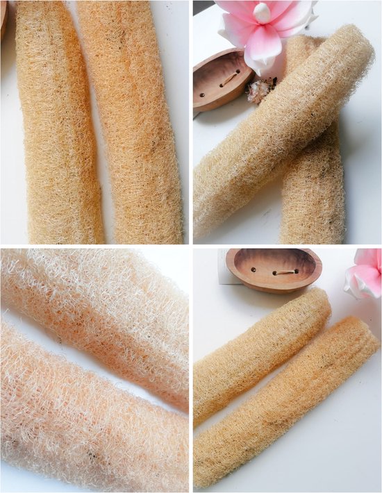Naturalem - 100% natuurlijke, extra grote loofah spons XXL 30cm ...