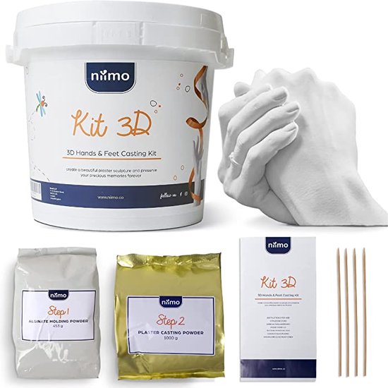 Handafdrukset , Handen Casting Kit , Handafdruk Set voor Koppels voor ...