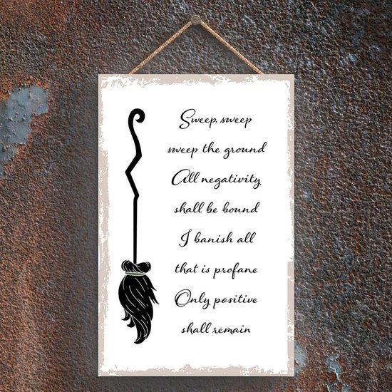 Witch sign - Sweep Sweep | bol