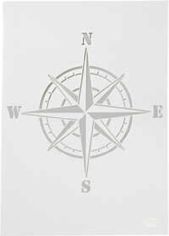 Gabarit - Gabarit de Dessin Flexible - Gabarit Hobby - Boussole - A4 ...