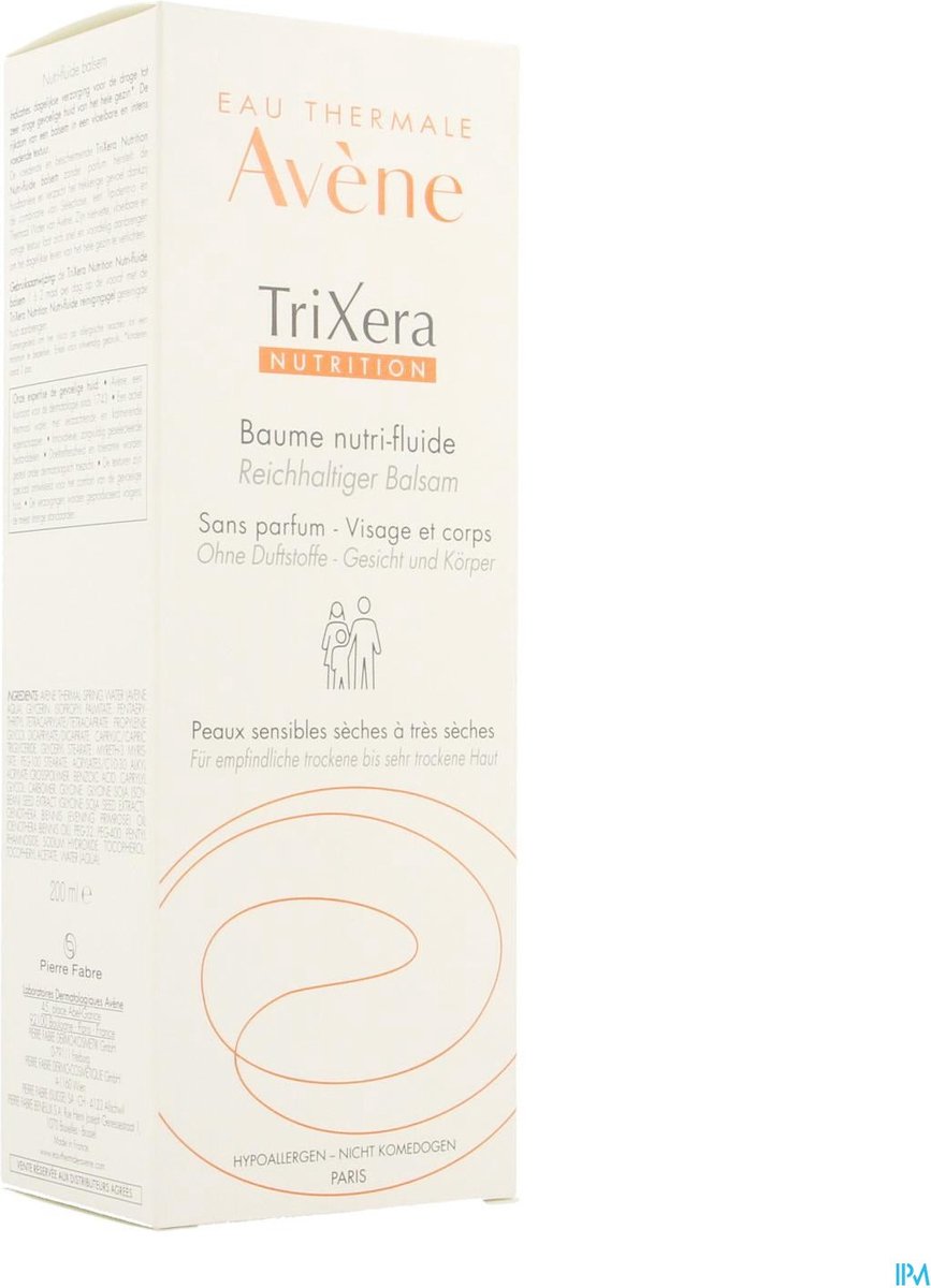 Avène - TriXéra Nutrition Nutri-Fluid Balm | bol.com