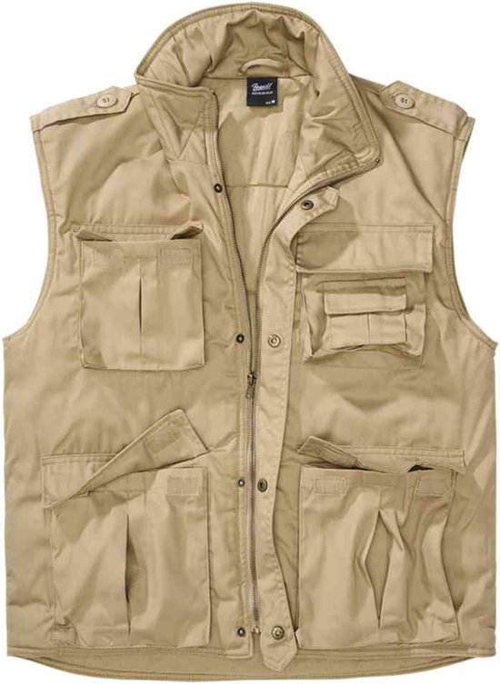 Brandit Jacht vest -XL- Ranger Beige | bol.com