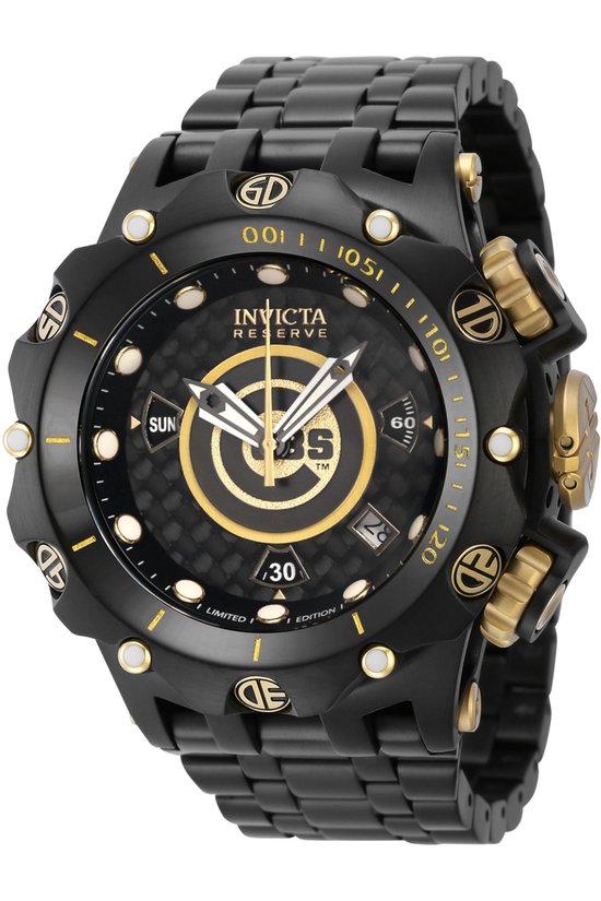 Invicta MLB - Chicago Cubs 41946 Quartz Herenhorloge - 51mm | bol.com