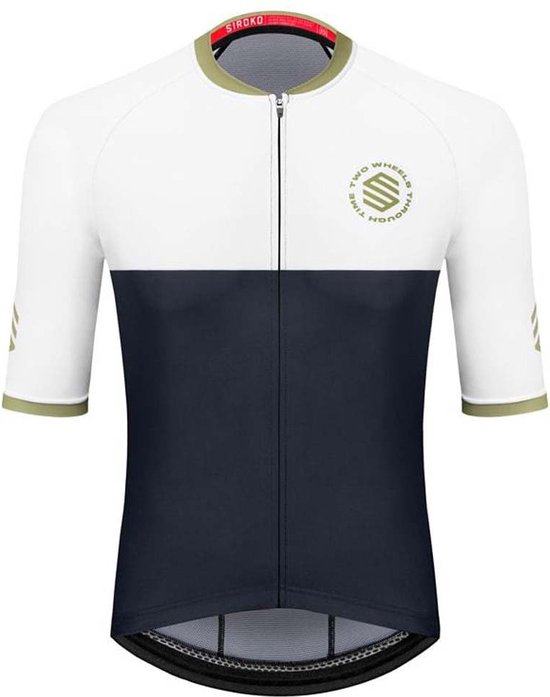 Siroko M2 Superclass Korte Mouwen Fietsshirt Wit M Man | bol
