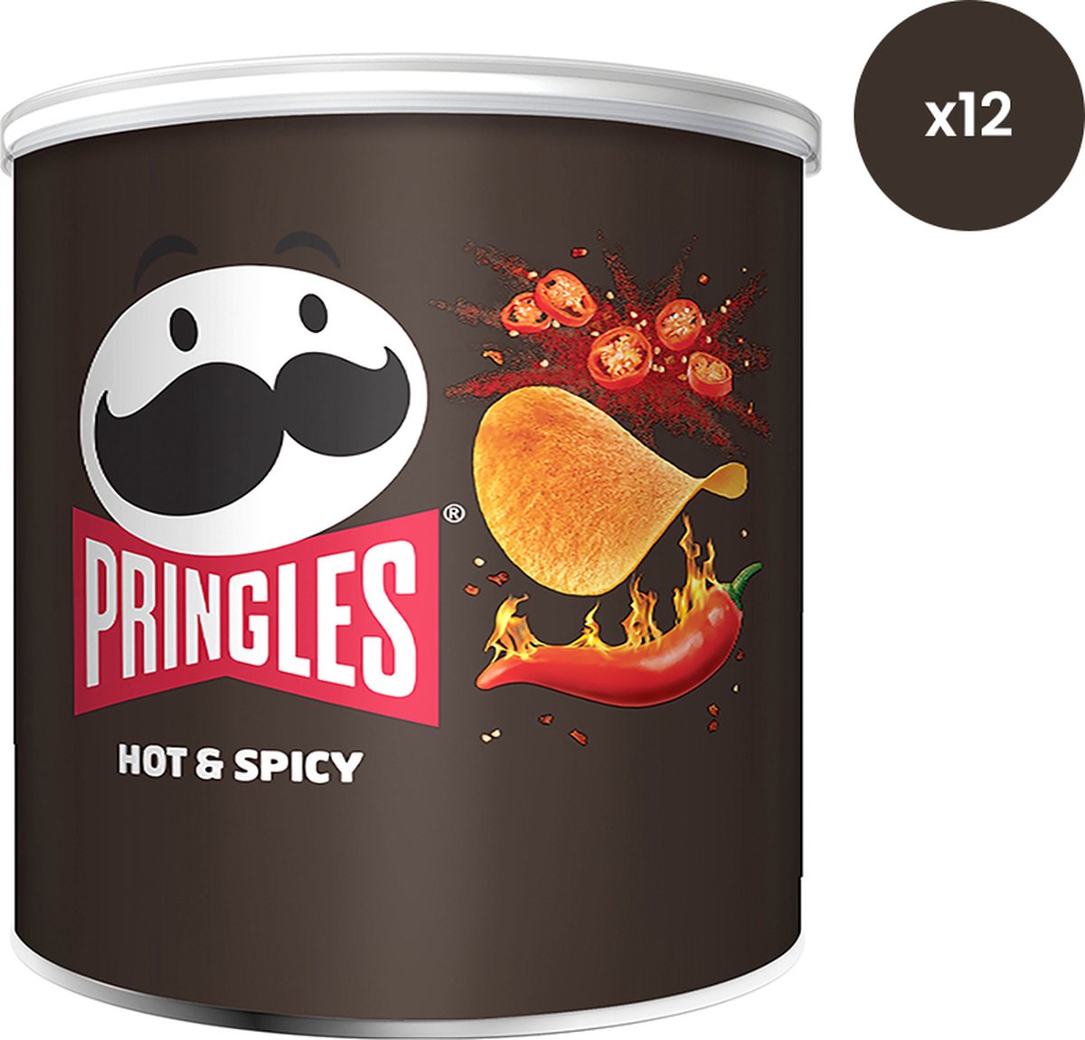 Pringles Hot & Spicy - 40g x 12 | bol.com