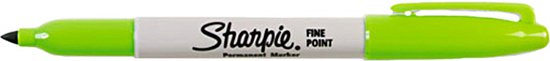 Sharpie Permanent Fine Marker - Lime Groen - Classic | bol
