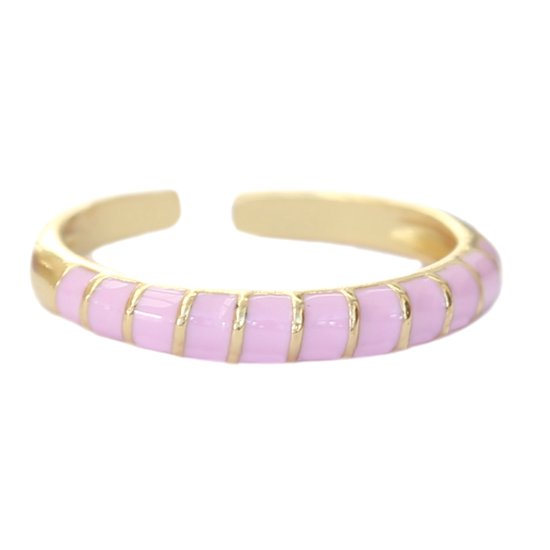 Ring pink stripe | bol.com