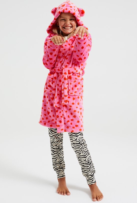 WE Fashion Meisjes badjas met dessin | bol.com