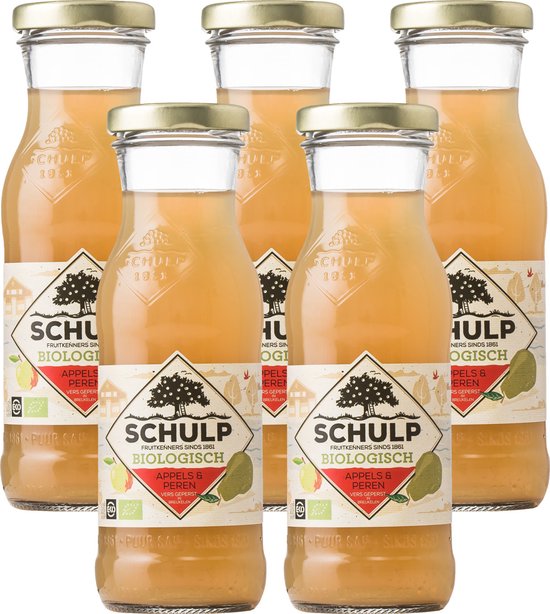 Schulp Appel & perensap bio 15 pack (15x200ml) | bol