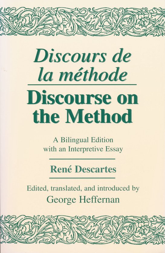 Discourse De LA Methode-Discourse on the Method | 9780268008710 | René ...