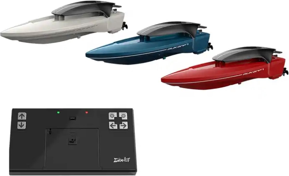 RC Afstand Bestuurbare Speedboot – Afstandsbediening - Blauw | bol.com