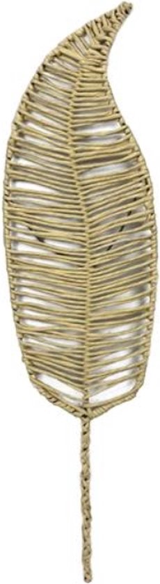 Dijk Natural Collections wanddeco bladvorm gemaakt van natuurlijk ...