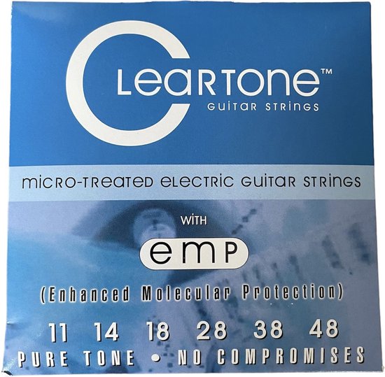 Cleartone Electric Medium 11-48 9411 - Elektrische gitaarsnaren | bol.com