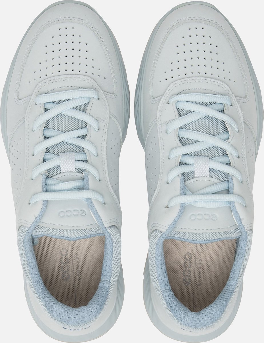 Ecco Exostride W Sneakers blauw Nubuck - Dames - Maat 38 | bol.com