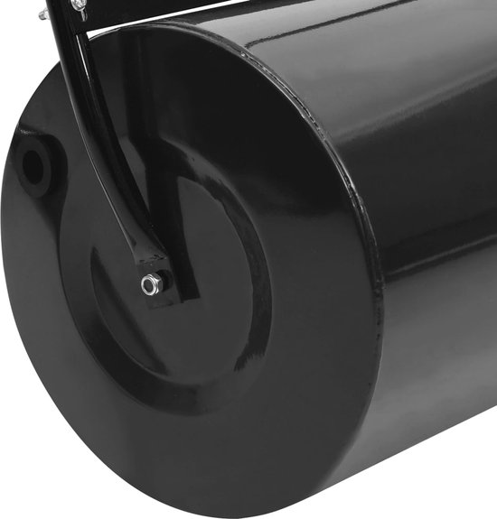 vidaXL Gazonroller 50 L 63 cm zwart | bol.com