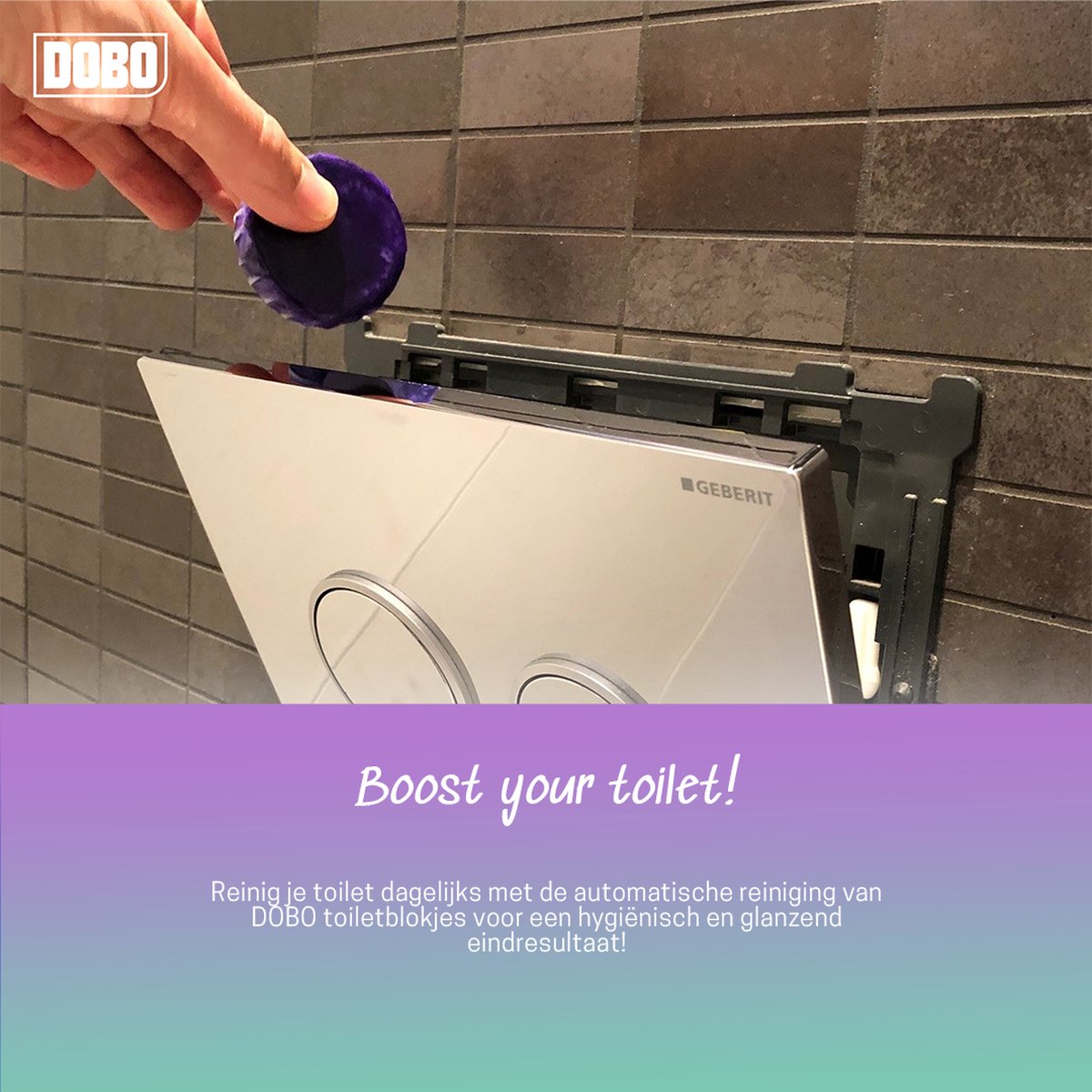 DOBO Toiletblokjes Inbouwreservoir Voordeelverpakking – 24 Stuks WC ...