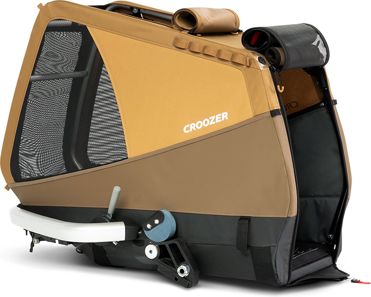 Croozer Dog Enna Fietskar - L Zonsonderganggeel | bol.com