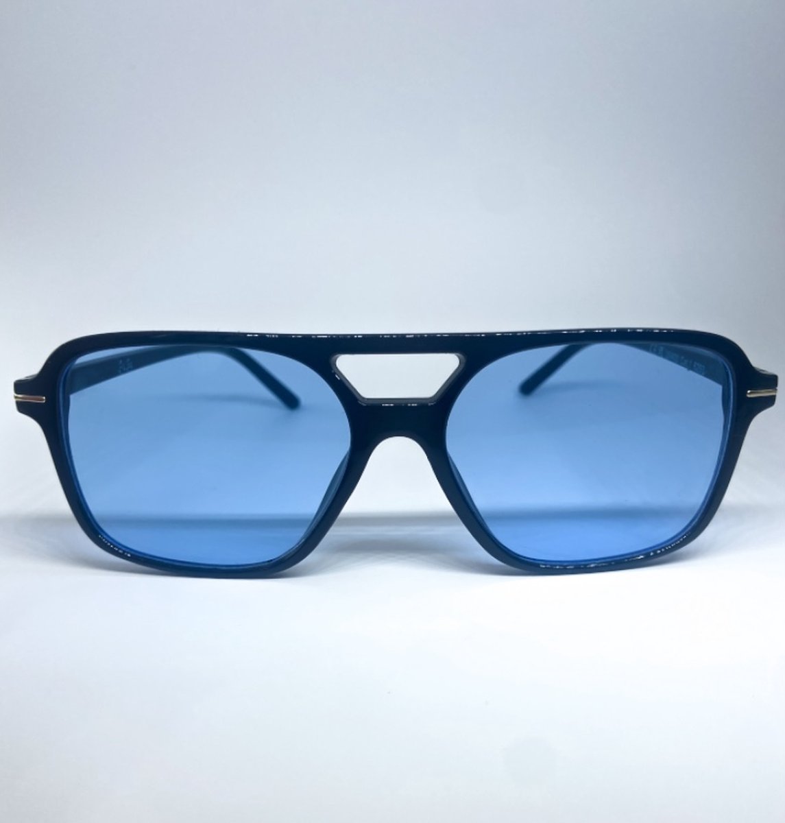 Festivalbril - Techno Bril - Rave Bril - Zonnebril - Zwart - Blauw ...