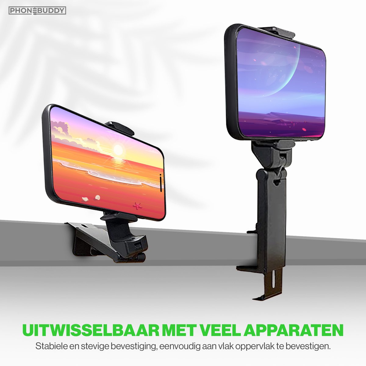 Phonebuddy Universele Telefoonhouder – Vliegtuig – Trein – Tafel – 360 graden... | bol.com