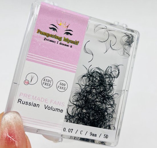 Premade Fans 3D-curl C 11mm 0.7-500st / Lashes | bol