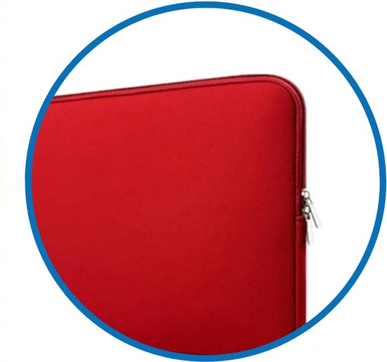 Laptopcase – sleeve – spatwaterdicht – 15,6 inch – laptoptas – Rood ...
