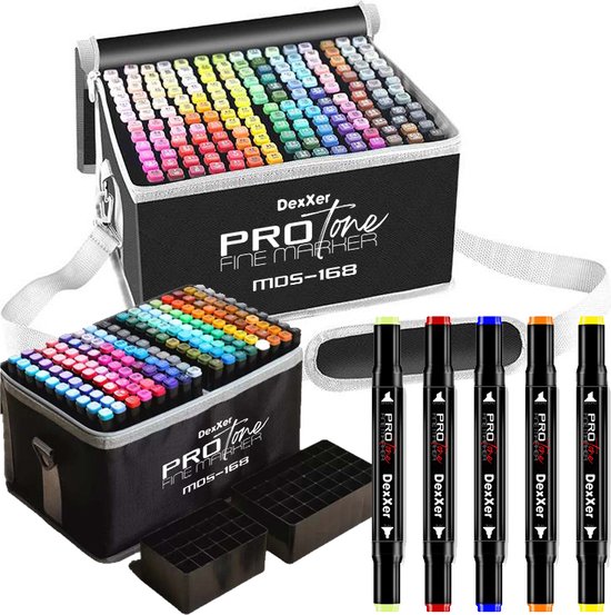 Markeerstiften - Dual-Tip Markers - Twinmarkers - Alcohol Markers ...