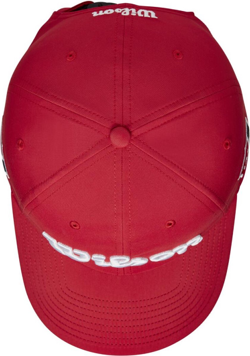 Wilson Staff Pro Tour Cap - Rood Wit | bol.com