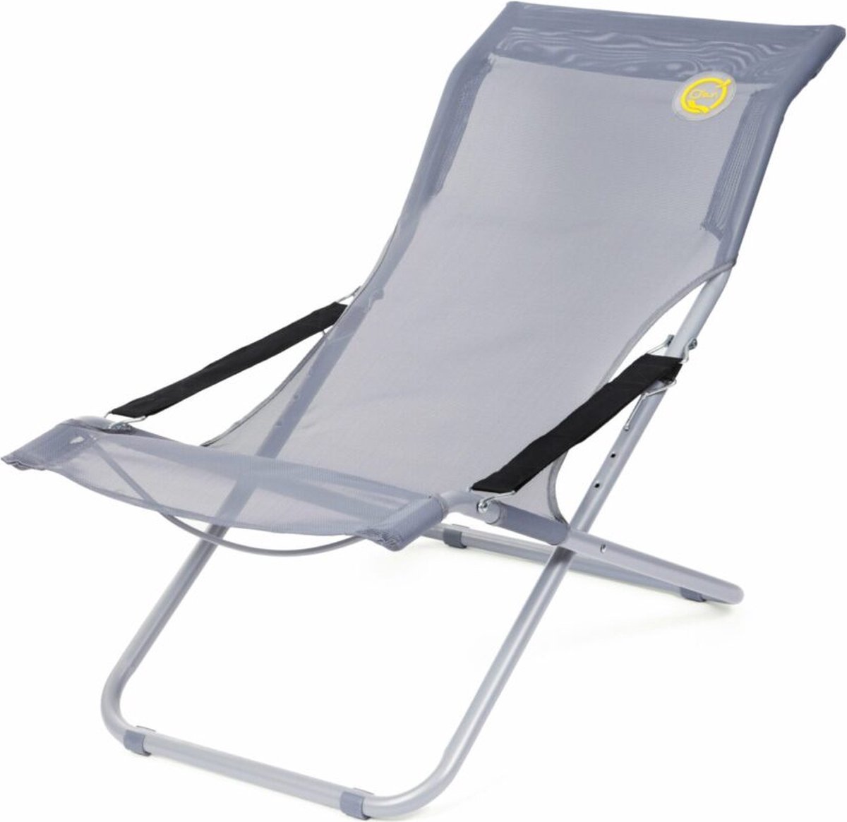 O'Sun Strandstoel - Strandstoel verstelbaar 3 standen - Grijs | bol.com