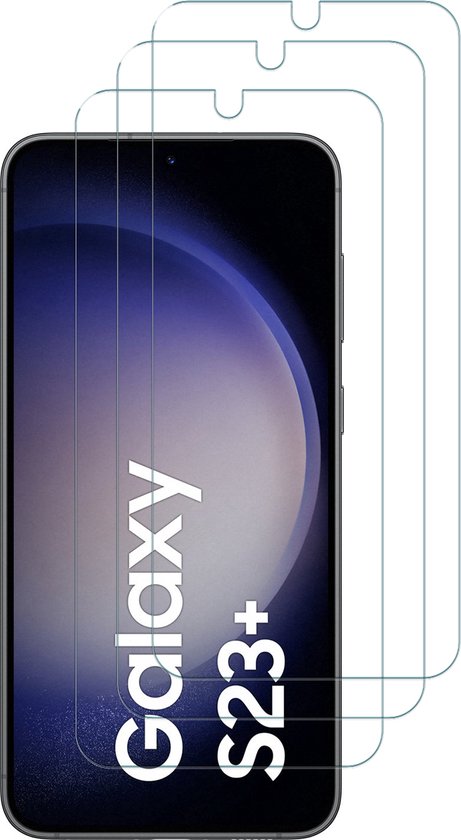 Arara Screenprotector Geschikt voor Samsung Galaxy S23 Plus - gehard glas tempered... | bol