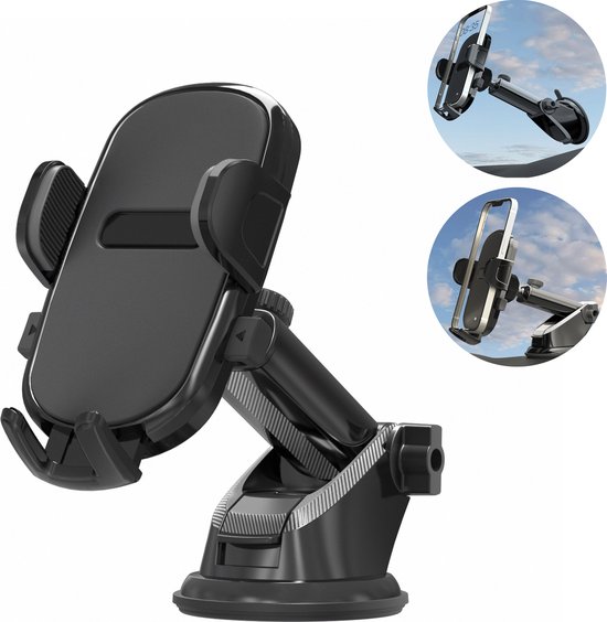 Douxe® Telefoonhouders Auto met Zuignap - Voor Raam en Dashboard ...