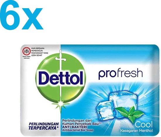 Dettol - Savon pour les mains - Cool Pro Fresh - Menthe/Menthe - Bloc ...