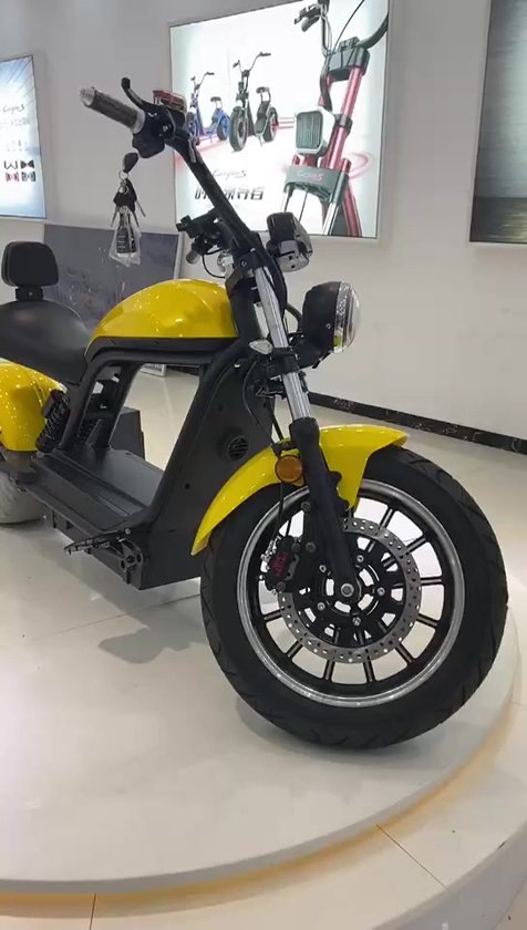 E-Chopper 6.0, 200W 45Ah accu, actieradius tot wel 120 km, en 2 jaar ...