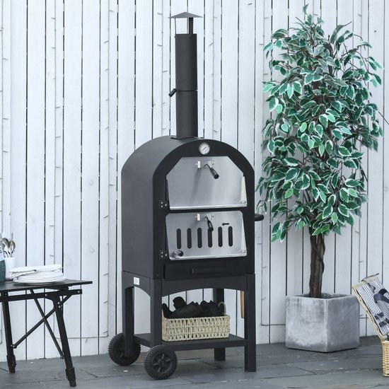 Pizza Oven/ BBQ 63 x 54 x 161 cm | bol