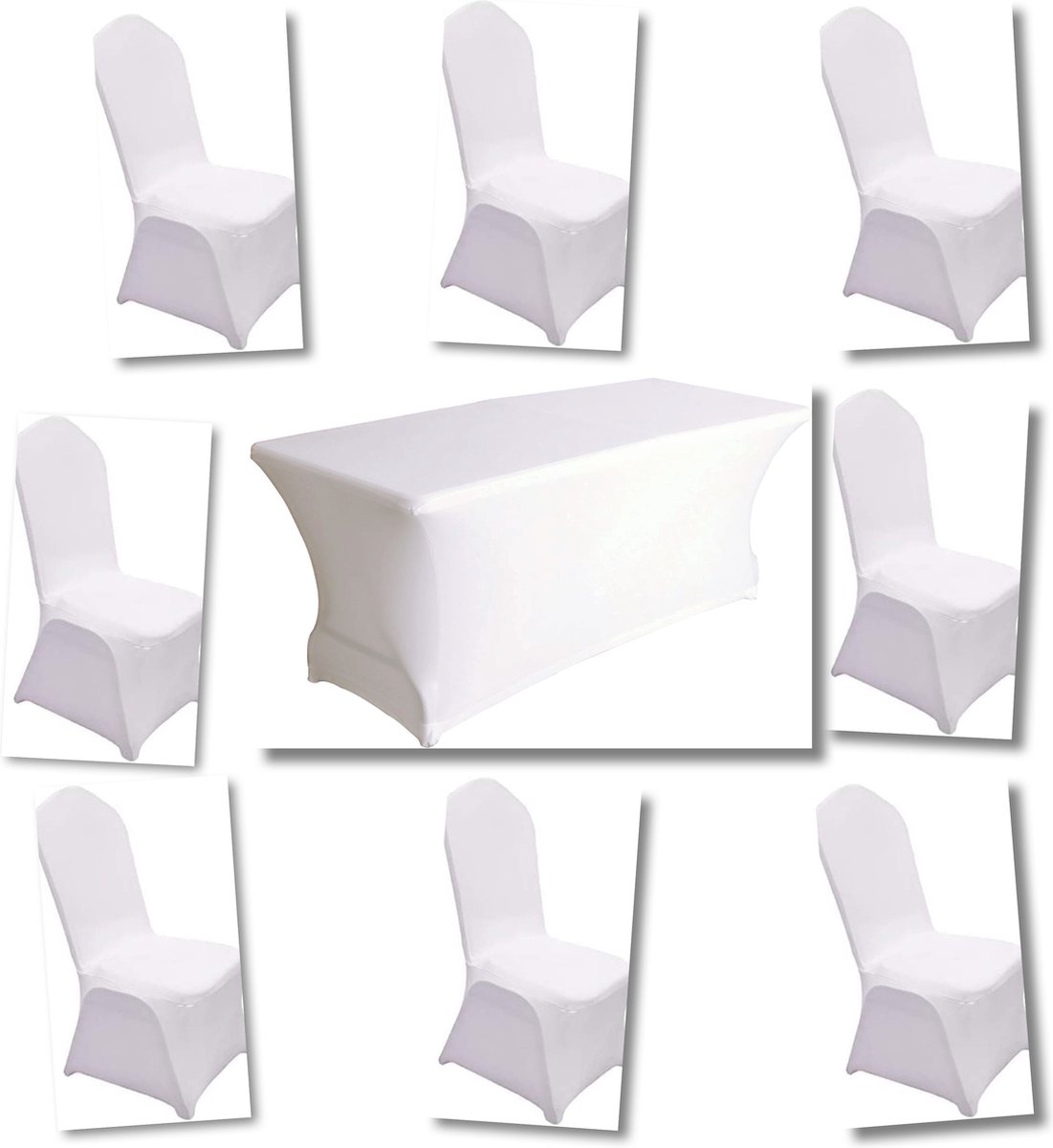 Nappe de table + 8 Housses de siège - Nok Nak - Nappe de table - Housse ...