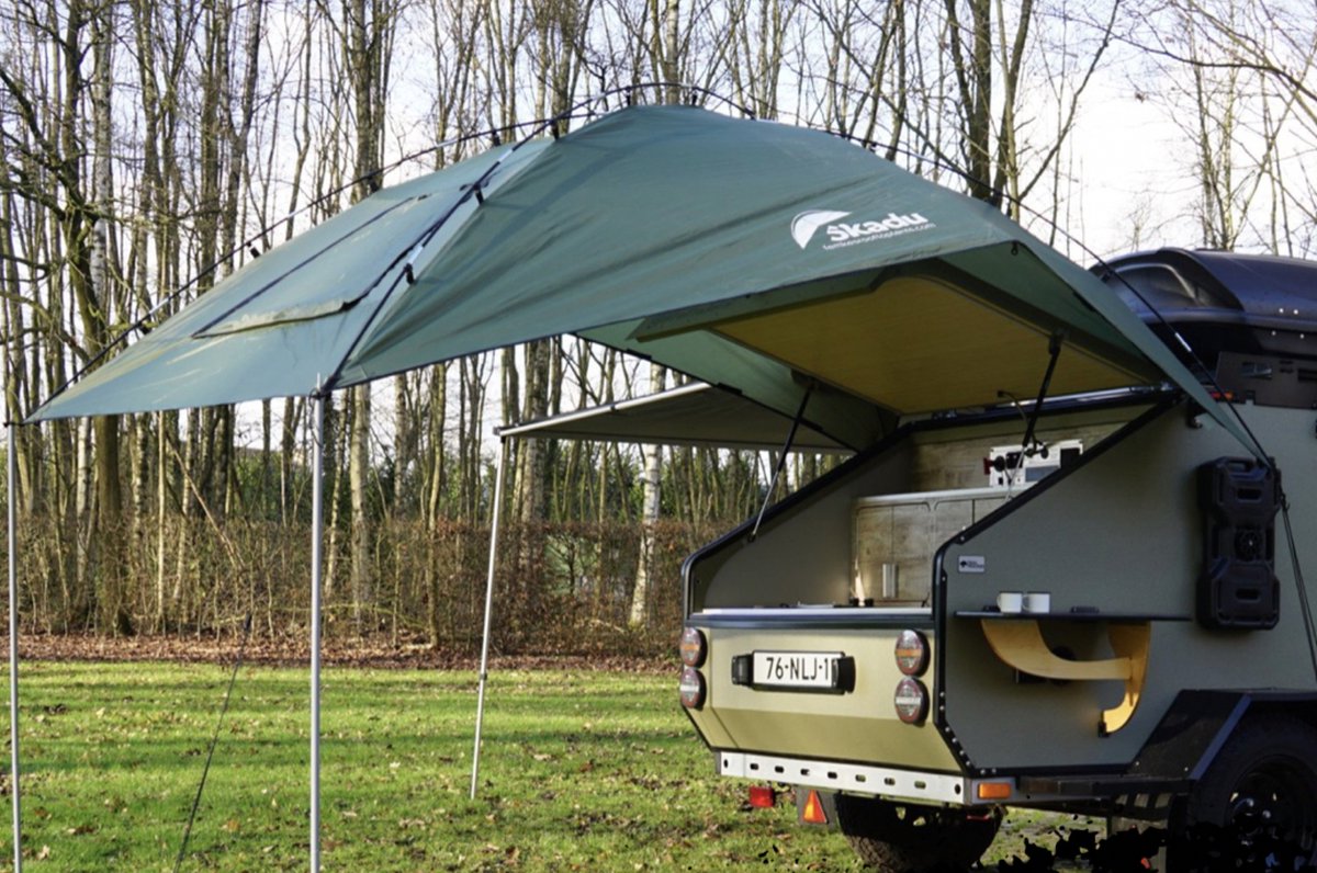 Femkes Skadu Too - Luifel - Groen - 3 zijwanden | bol