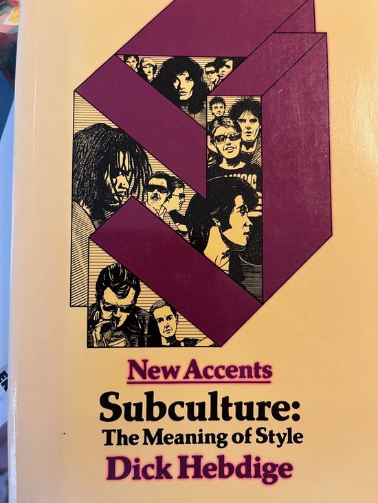 Subculture. The meaning of style., Dick Hebdige | 9780416708608 ...