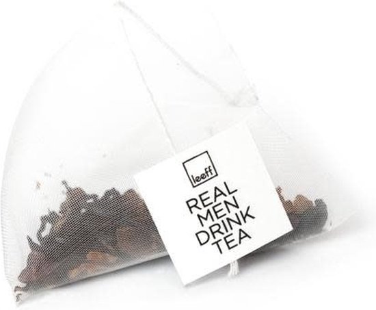 Leeff | Thee in blikje 'Real men drink tea' | bol