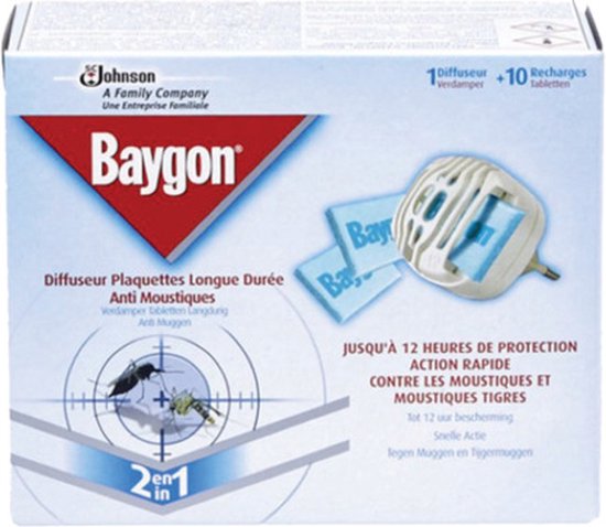 Baygon 2in1 Apparaat + 10 Tabletten Geurloos (3 stuks) | bol